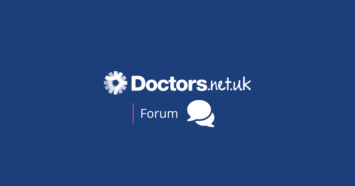 Find your doctor community. Join the Forum - Doctors.net.uk